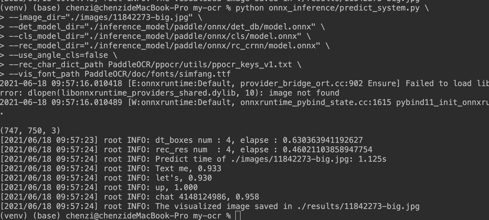 推理速度很慢 · Issue 7 · Frotms Paddleocr2pytorch · Github
