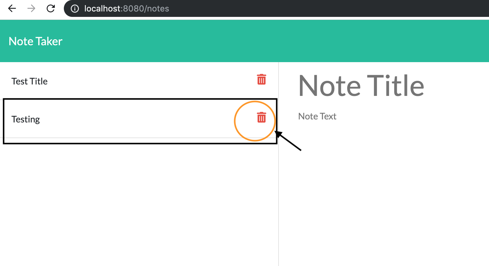GitHub - AnyaFareena/NoteTaker