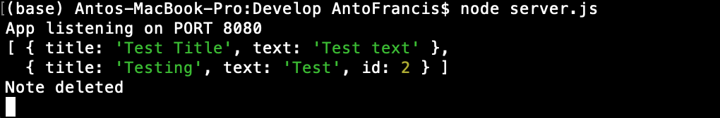 GitHub - AnyaFareena/NoteTaker