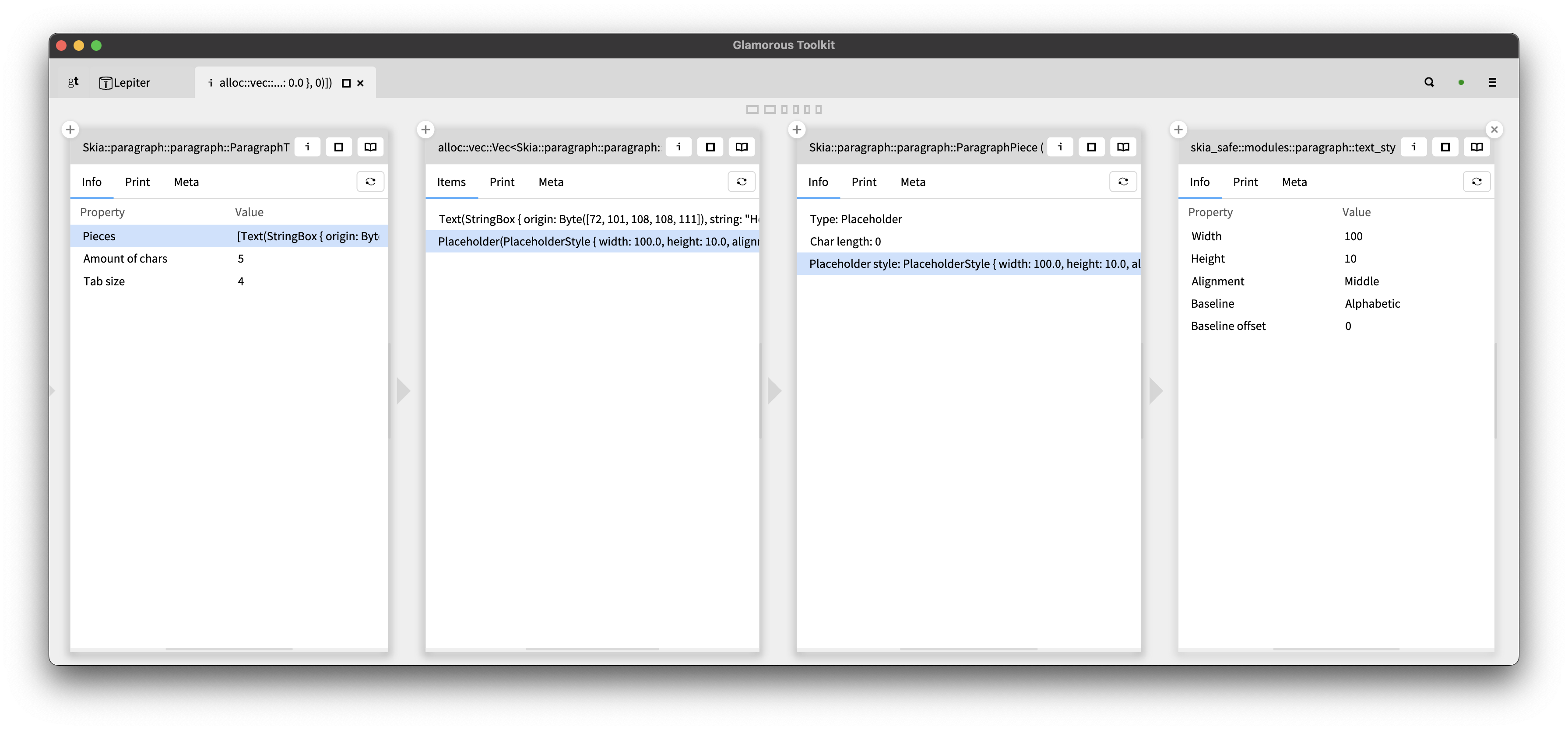 Integrate Rust Phlow Views Into Object Inspector · Issue 3009 