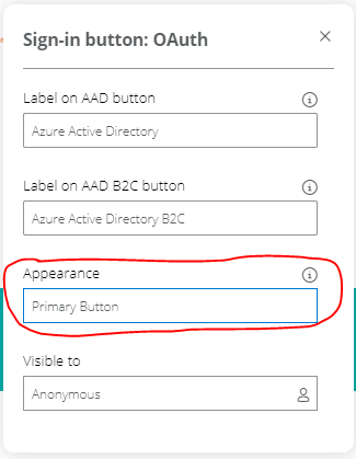 Can't change 'Sign-in button: OAuth' Appearance · Issue #1313 · Azure/api-management-developer ...