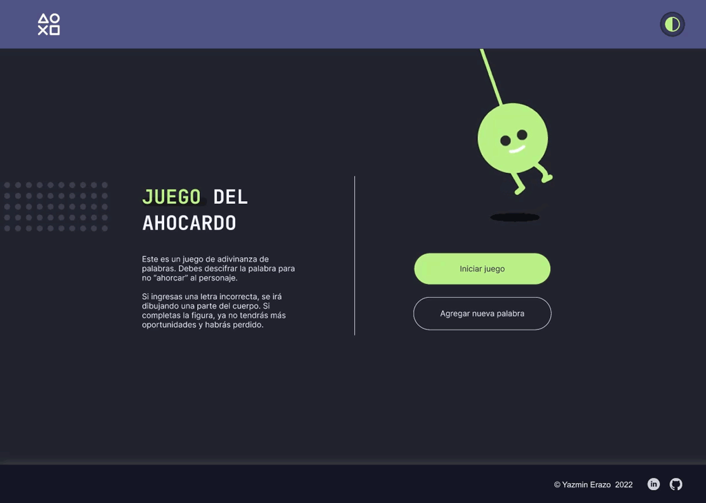 GitHub - yazmin-erazo/Hanged-Game