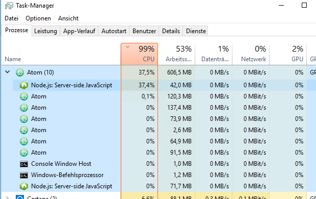 Installer hangs at atom dependancies step · Issue #2059 · platformio ...