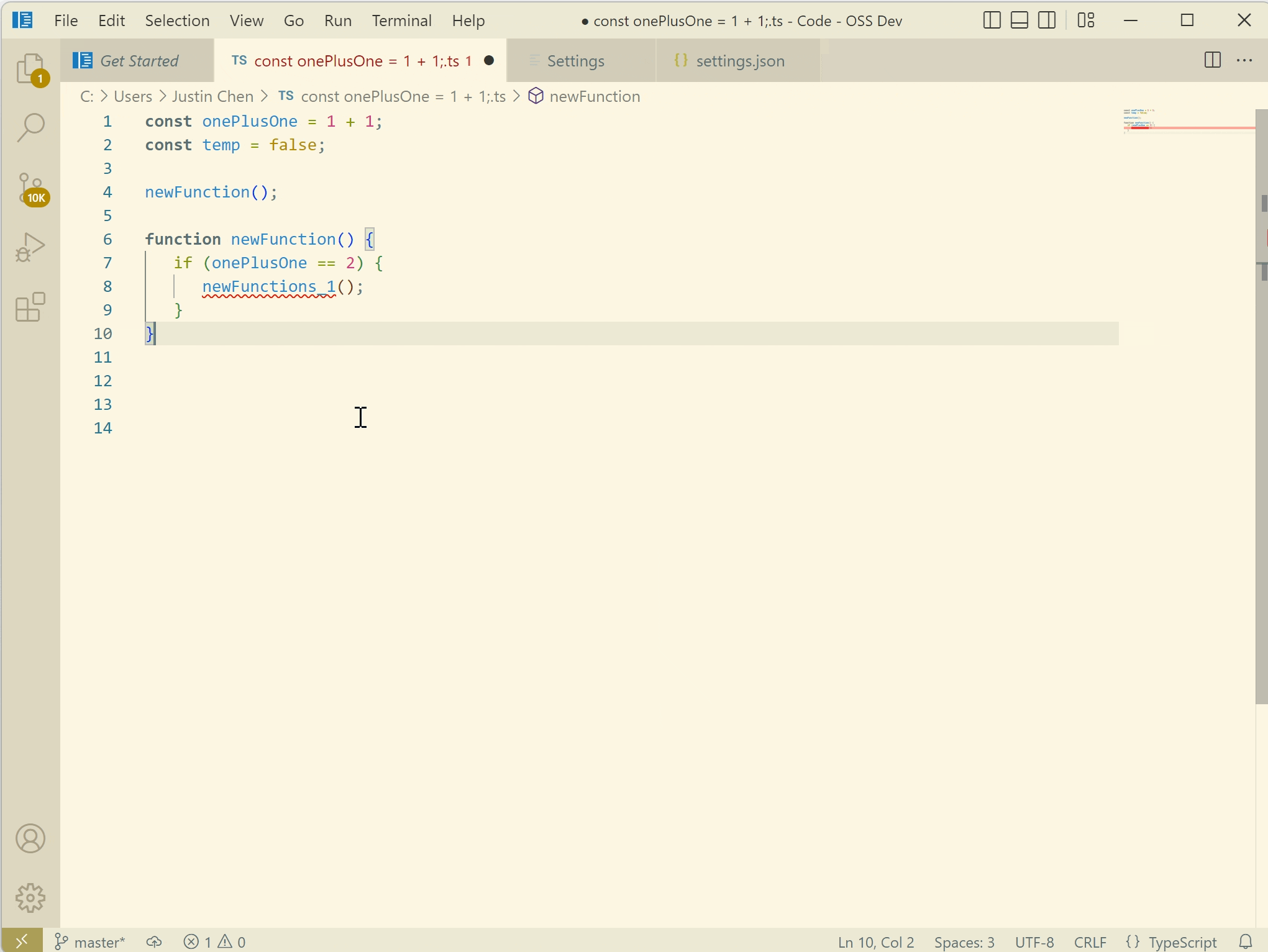Users hitting "Learn more link about JS/TS refactoring" by accident in Refactoring context menu ...