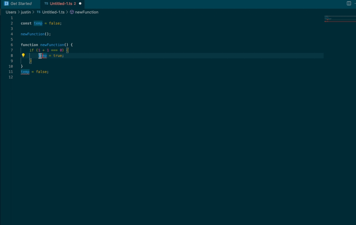 Duplicate Seeming Code Actions For Convert Const To Let · Issue 50435 · Microsofttypescript