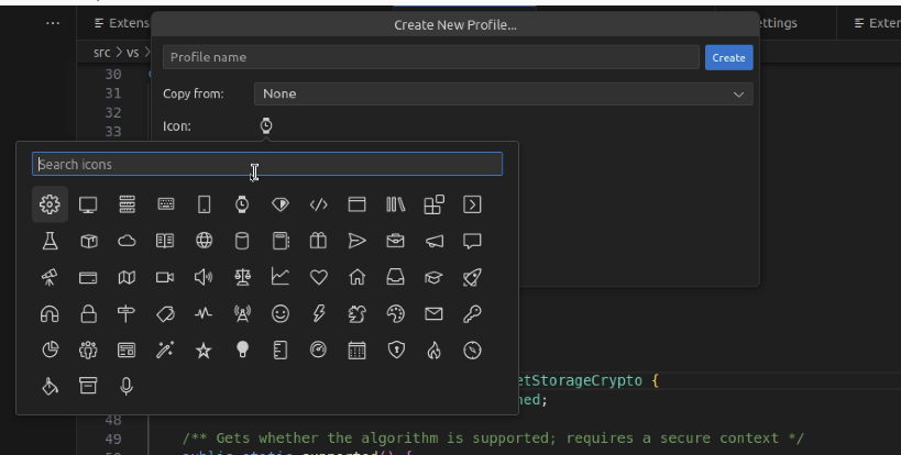 Selected Icon in Widget does not Change · Issue #194200 · microsoft/vscode · GitHub
