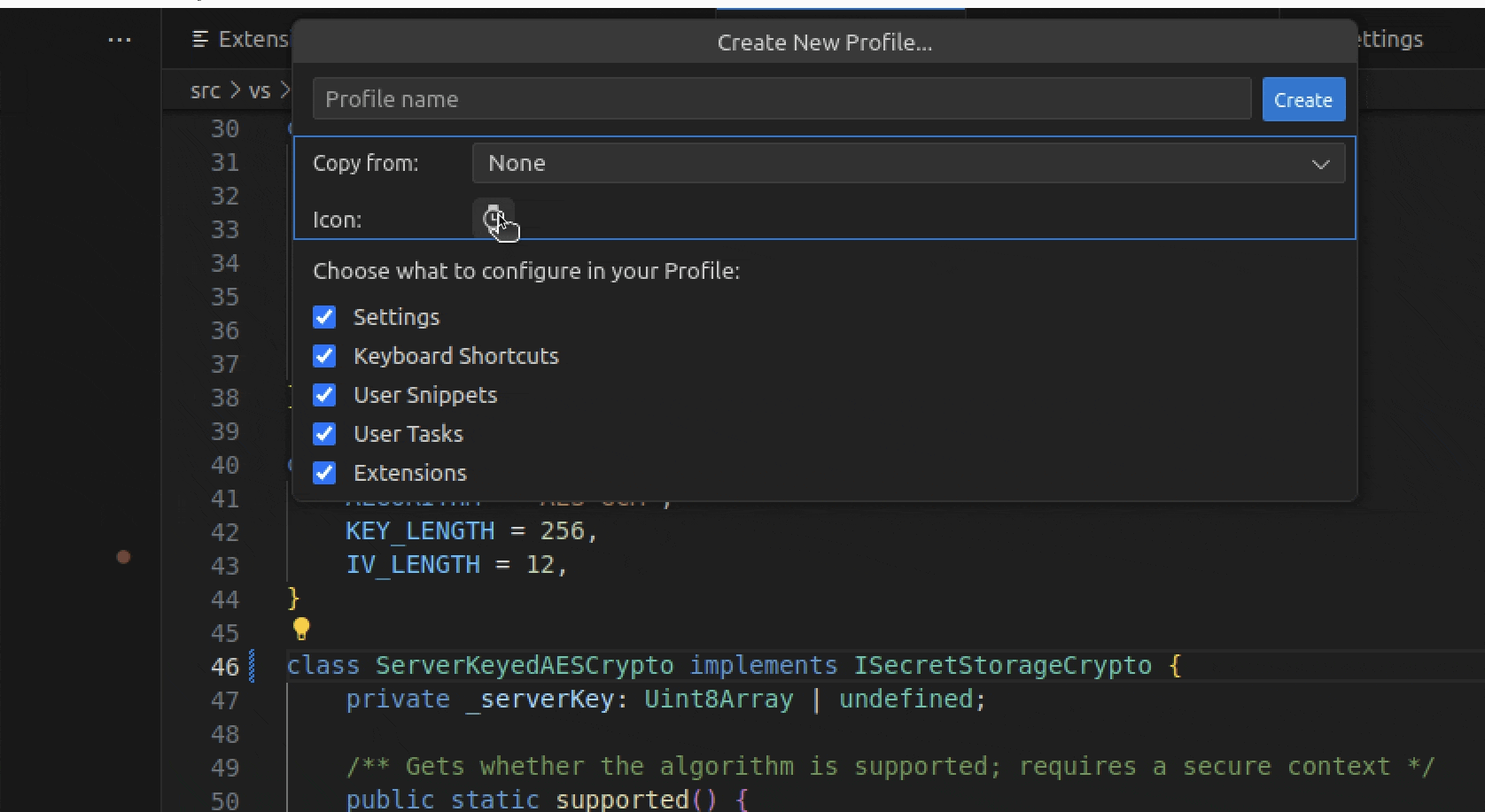 Selected Icon in Widget does not Change · Issue #194200 · microsoft/vscode · GitHub