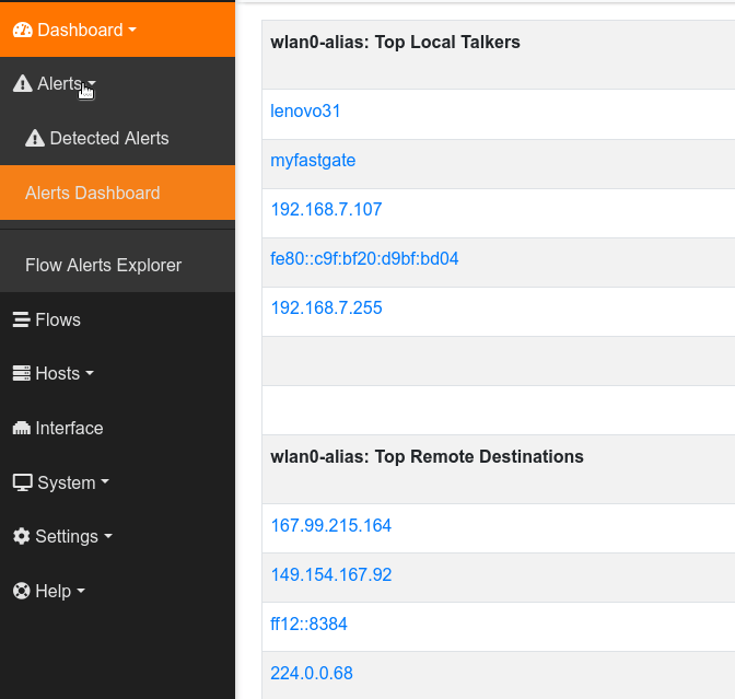 Bar collapses after menu entry is clicked · Issue #3339 · ntop/ntopng · GitHub