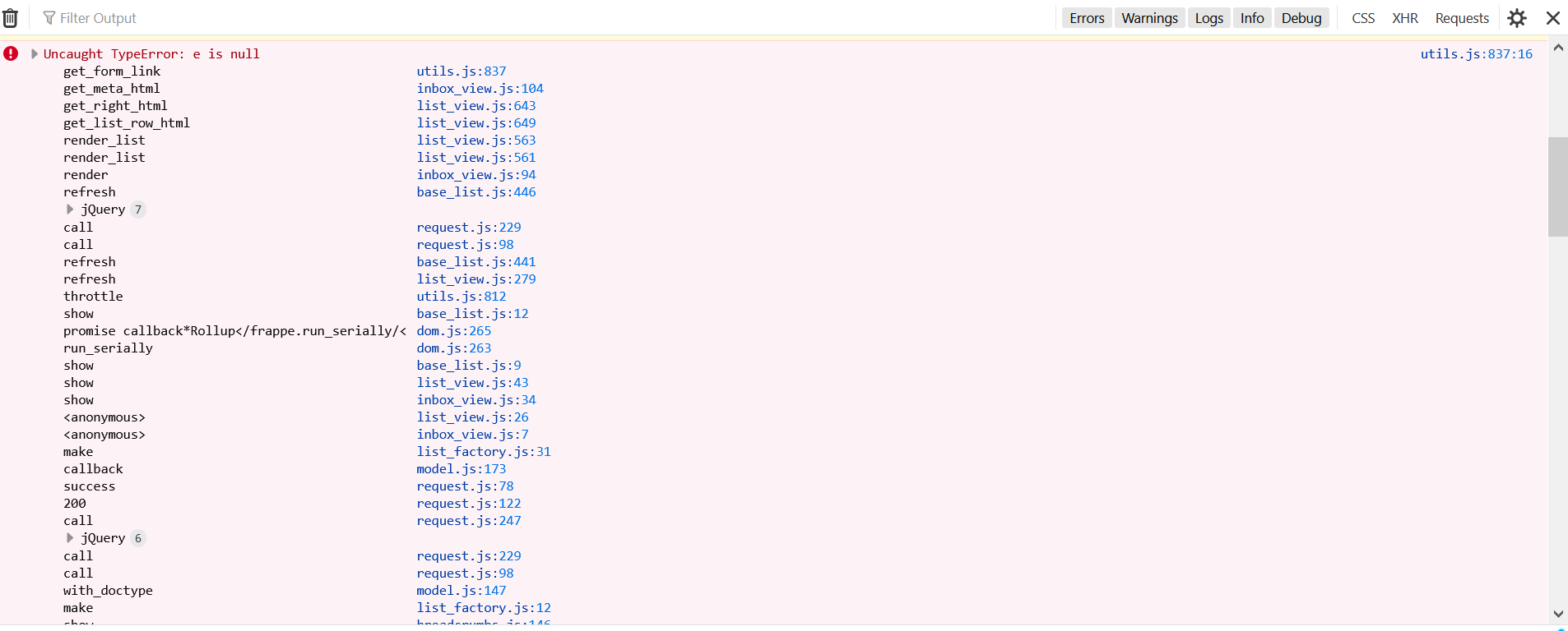 Unable To View Inbox Or Follders Spam Sent Etc · Issue 14832 · Frappefrappe · Github