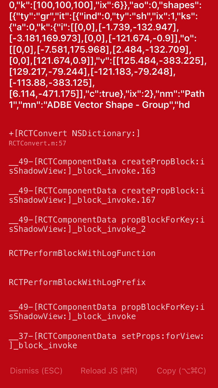 Nothing Shows Up On Ios Simulator Easy To Reproduce · Issue 248 · Lottie React Native Lottie