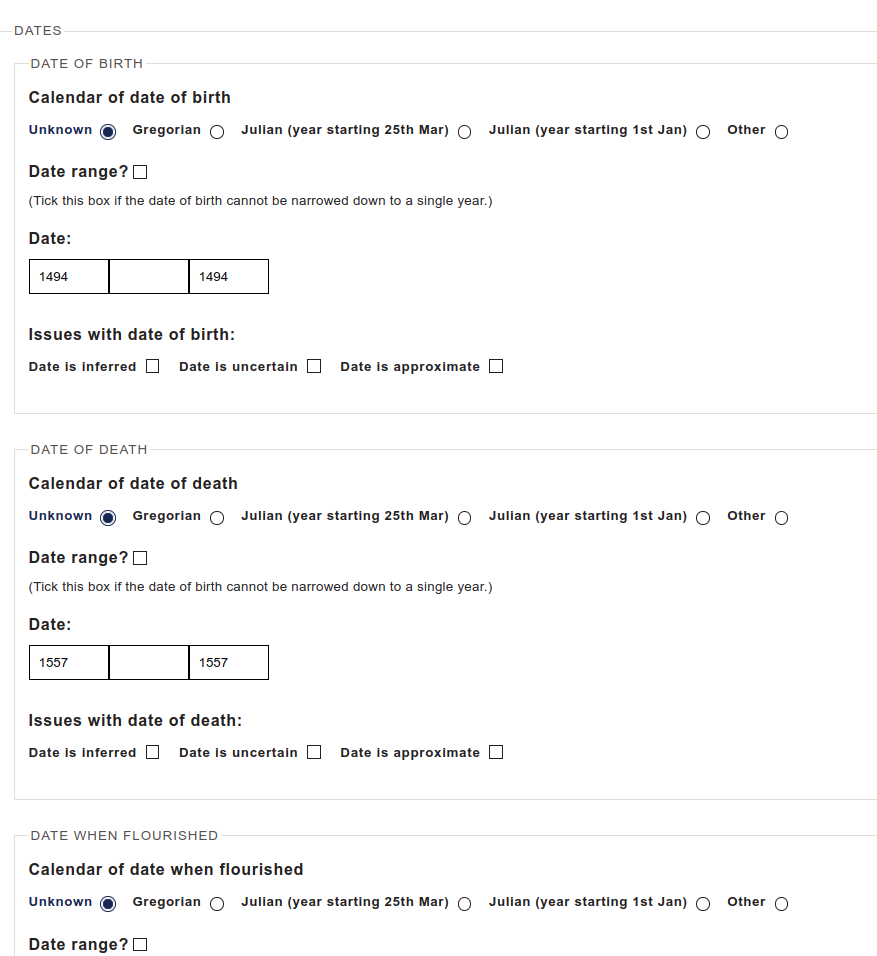 Problem with birth or death data · Issue #148 · culturesofknowledge/emlo-project · GitHub