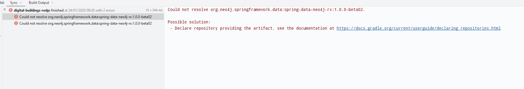 Gradle cannot resolve spring-data-neo4j-rx:1.0.0-beta02 · Issue #122 ...