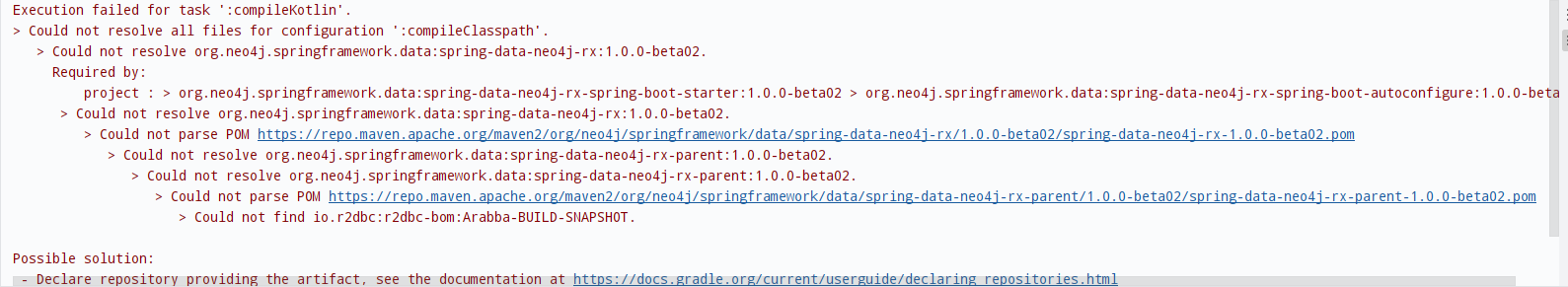 Gradle cannot resolve spring-data-neo4j-rx:1.0.0-beta02 · Issue #122 · neo4j/sdn-rx · GitHub