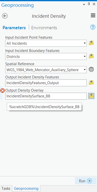 Issues with lyr files and output work spaces for Incident Analysis ...