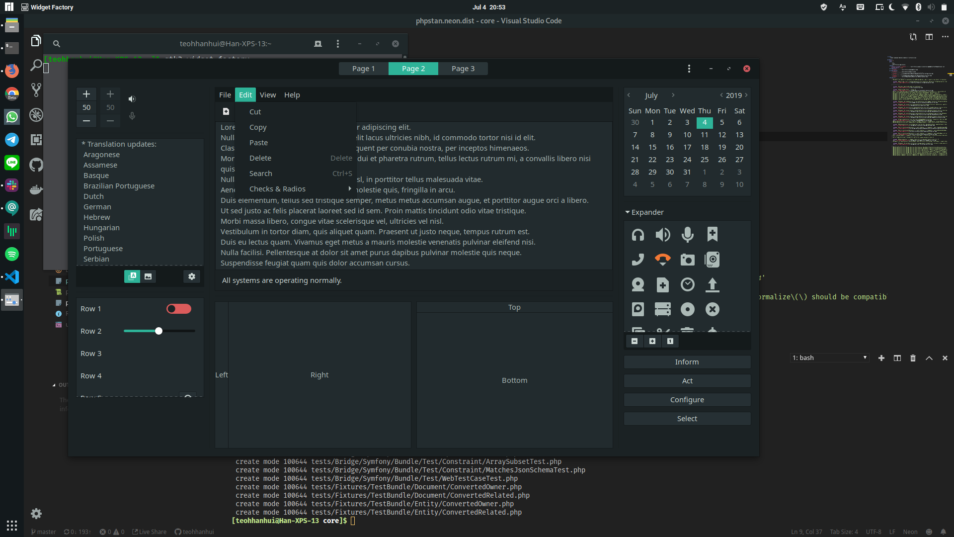 Menus do not respect GTK theme colors · Issue #76629 · microsoft/vscode · GitHub
