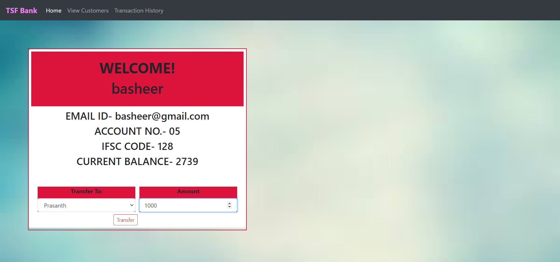 GitHub - Shaik-Basheer/Basic_Bank_System