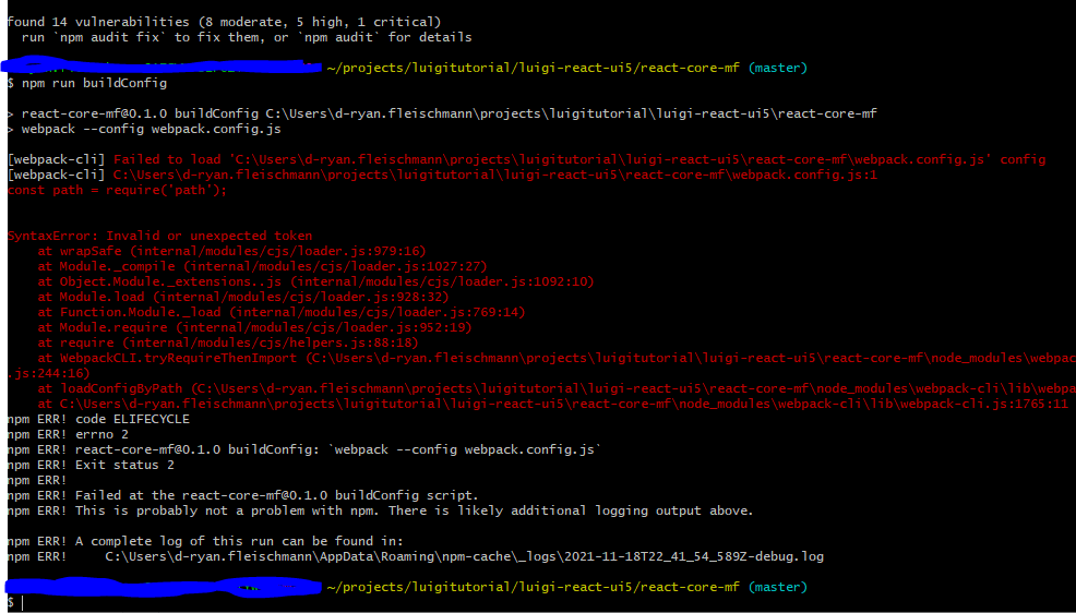 Build Skeleton React and UI5 Projects · Issue #7120 · sap-tutorials/Tutorials · GitHub