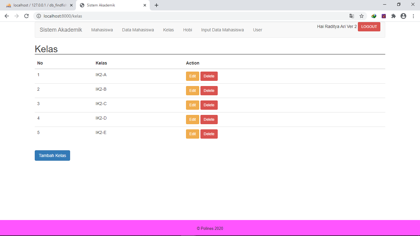GitHub - radityaari10/SistemAkademik-Laravel