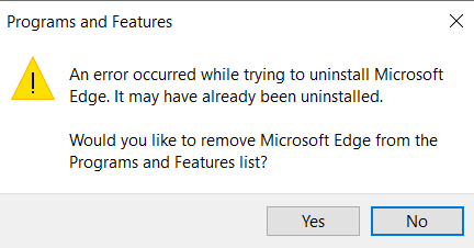 [BUG REPORT] - MS EDGE NOT COMPLETELY UNINSTALL · Issue #716 · Atlas-OS/Atlas · GitHub