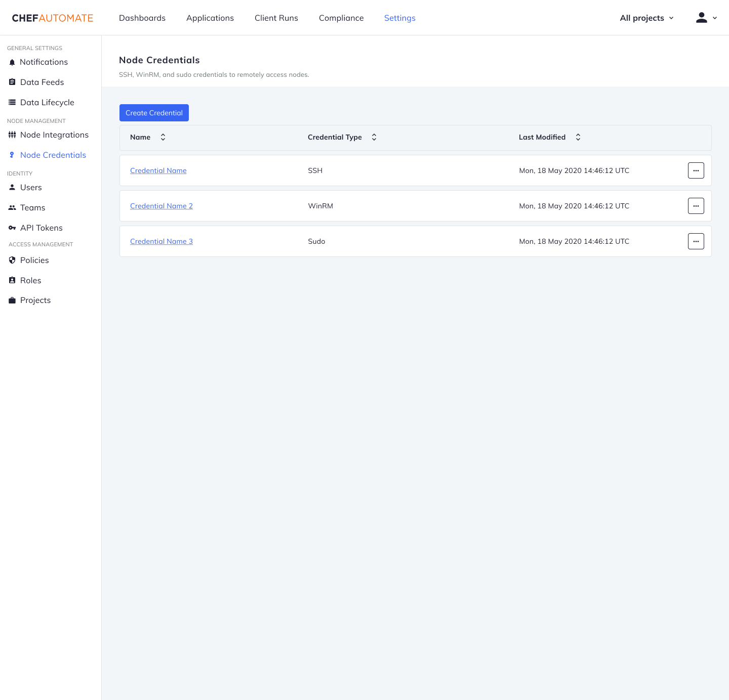 node credentials consistency improvements · Issue #3716 · chef/automate · GitHub