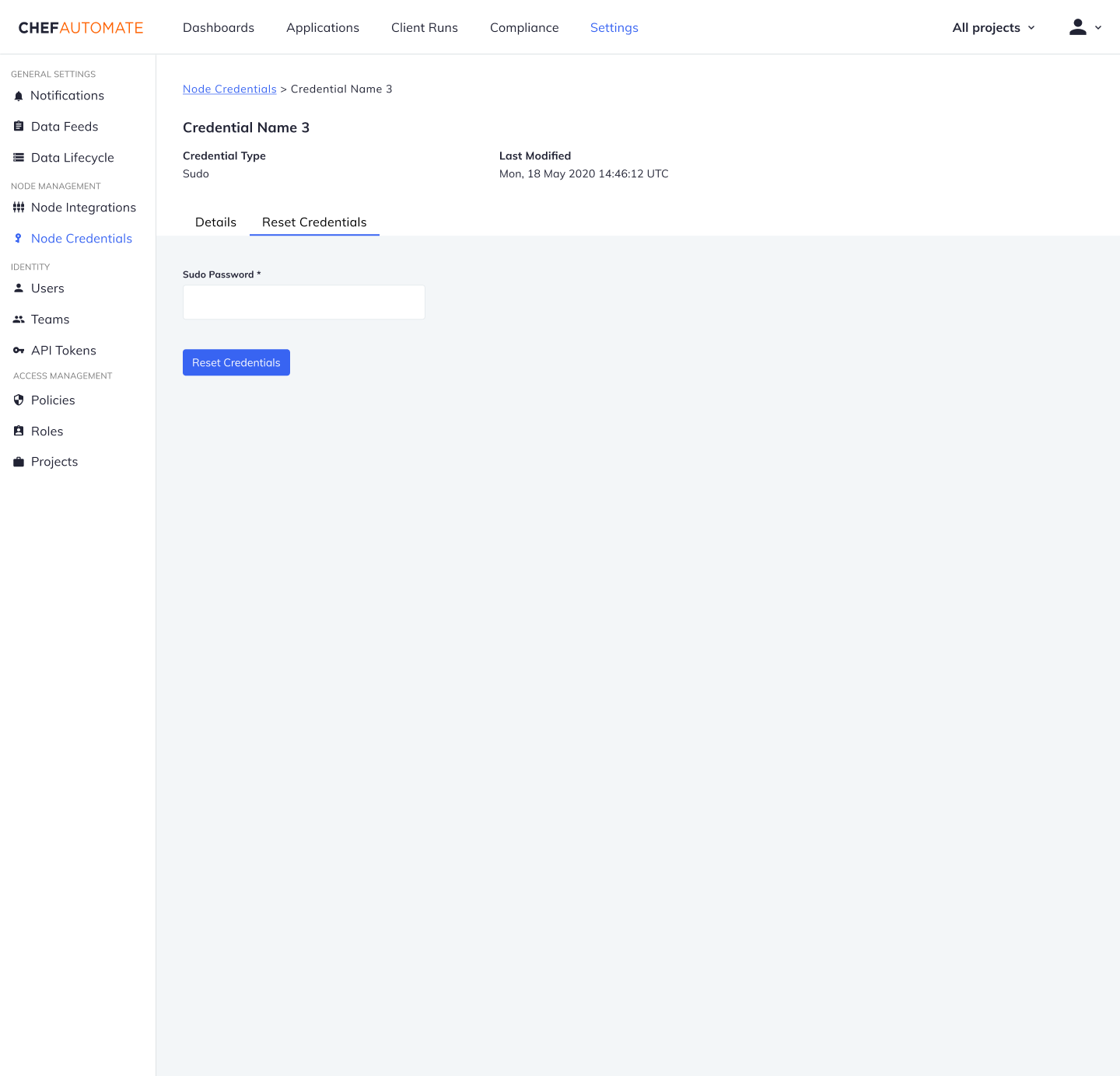 node credentials consistency improvements · Issue #3716 · chef/automate · GitHub