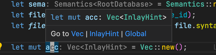 Feature Request Inlay Hint Tooltips Should Show Go To Links For Contained Types · Issue