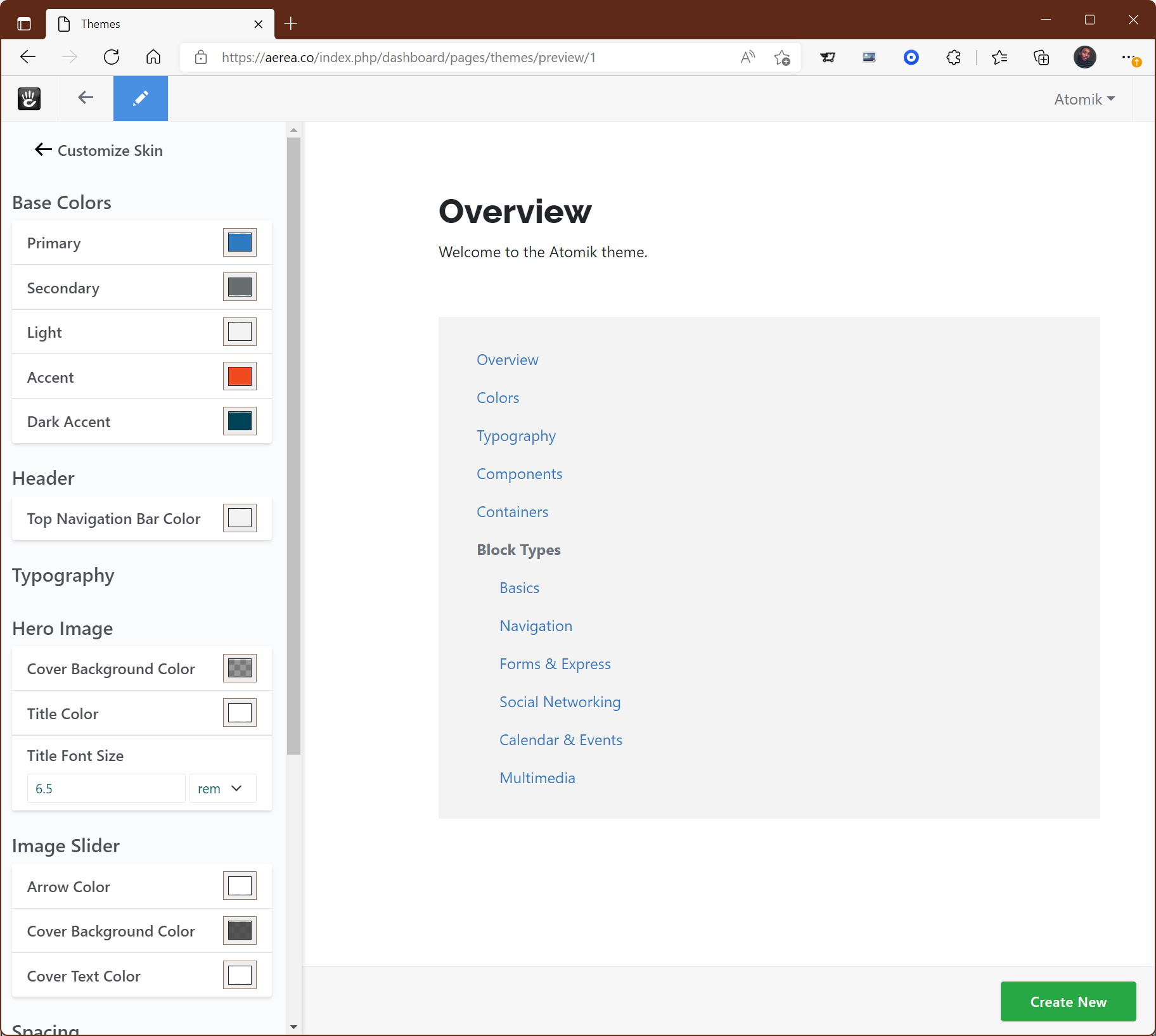 Atomik Custom Skin Typography Issue · Issue #10531 · concretecms/concretecms · GitHub