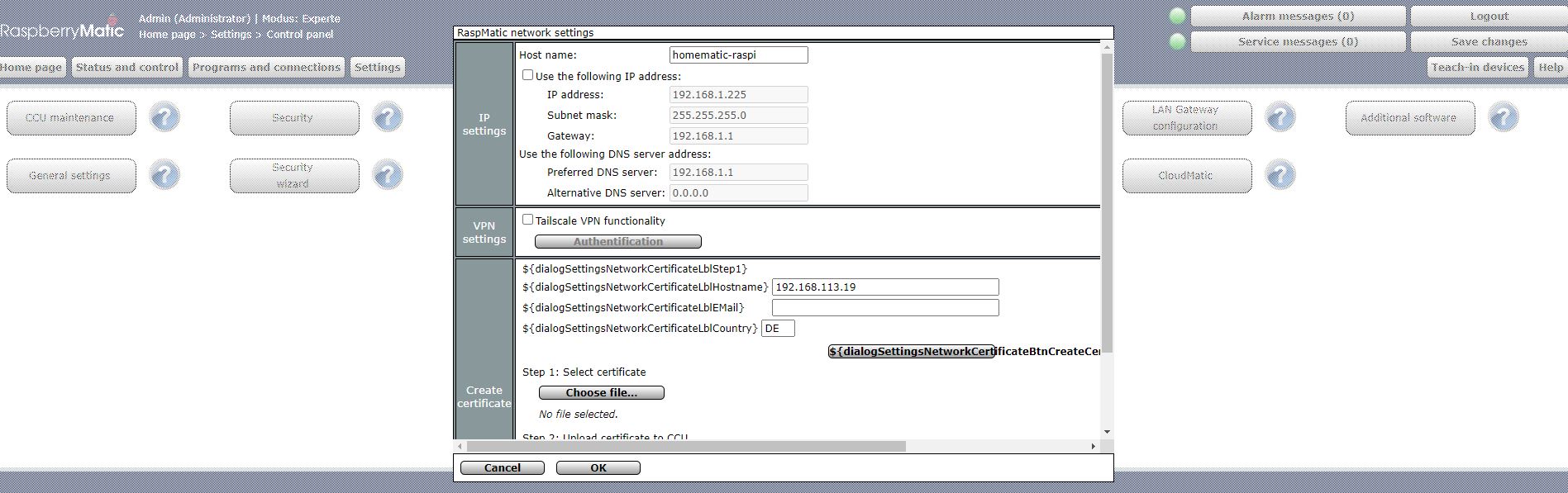 Übersetzung Fehler · Issue #2110 · jens-maus/RaspberryMatic · GitHub
