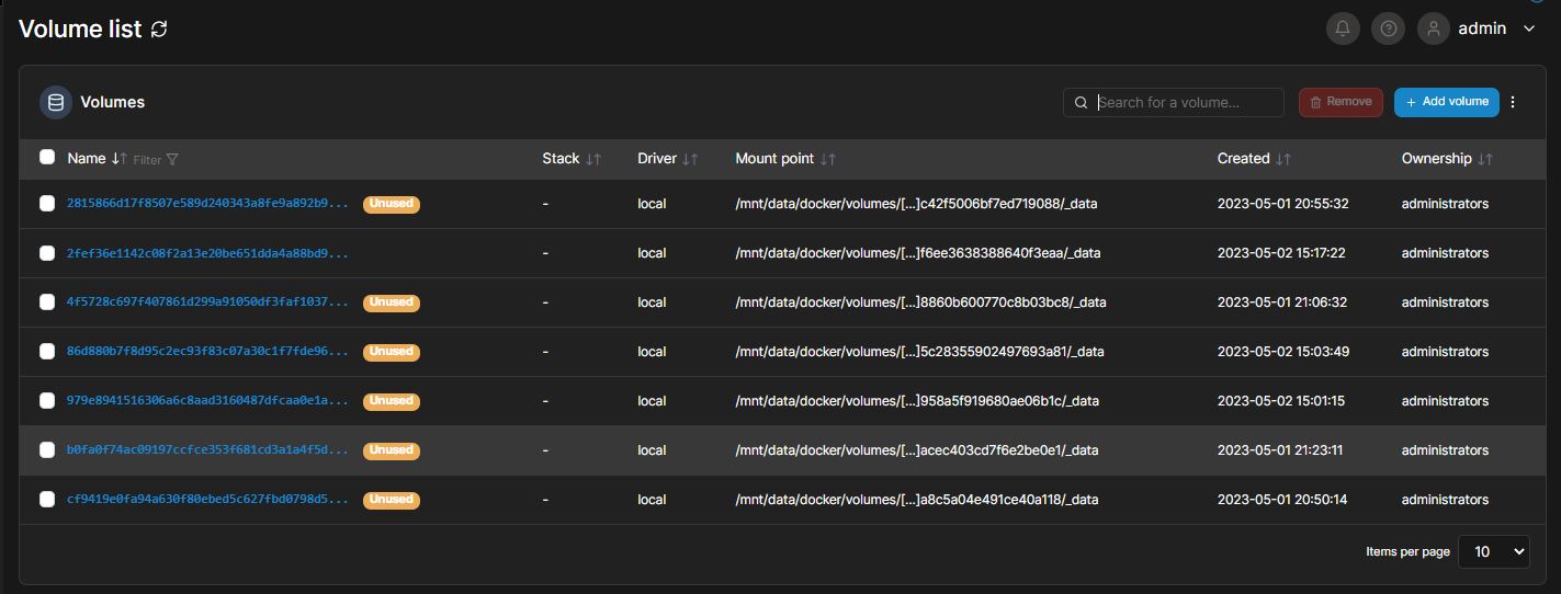 Docker - more then 500 unused volumes, increasing number · Issue #2498 ...