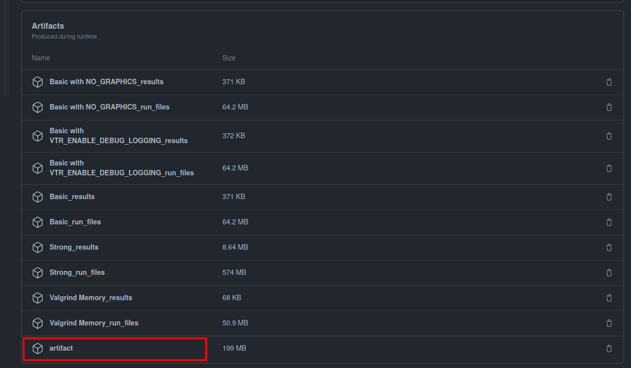 Download QoR Results Generated During CI Run · Issue #2017 · verilog-to-routing/vtr-verilog-to ...