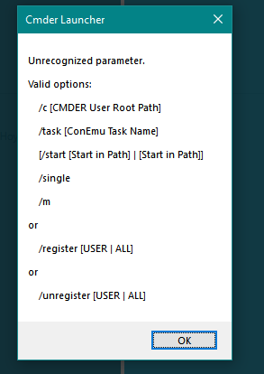 How to run a command in a new tab · Issue #2089 · cmderdev/cmder · GitHub