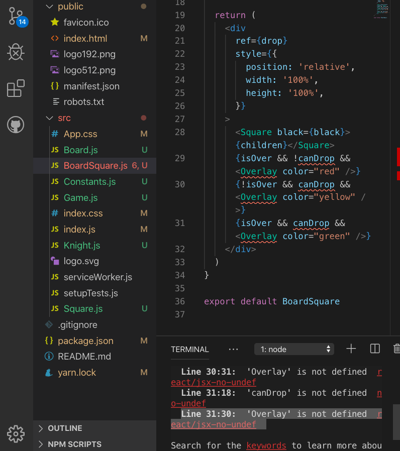 canDrop and overlay are not defined · Issue #2157 · react-dnd/react-dnd · GitHub