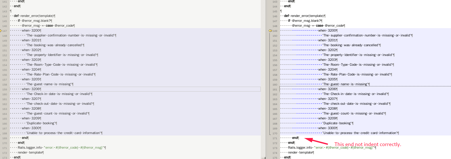 Layout/CaseIndentation auto-correct not indent "end" · Issue #7061 · rubocop/rubocop · GitHub