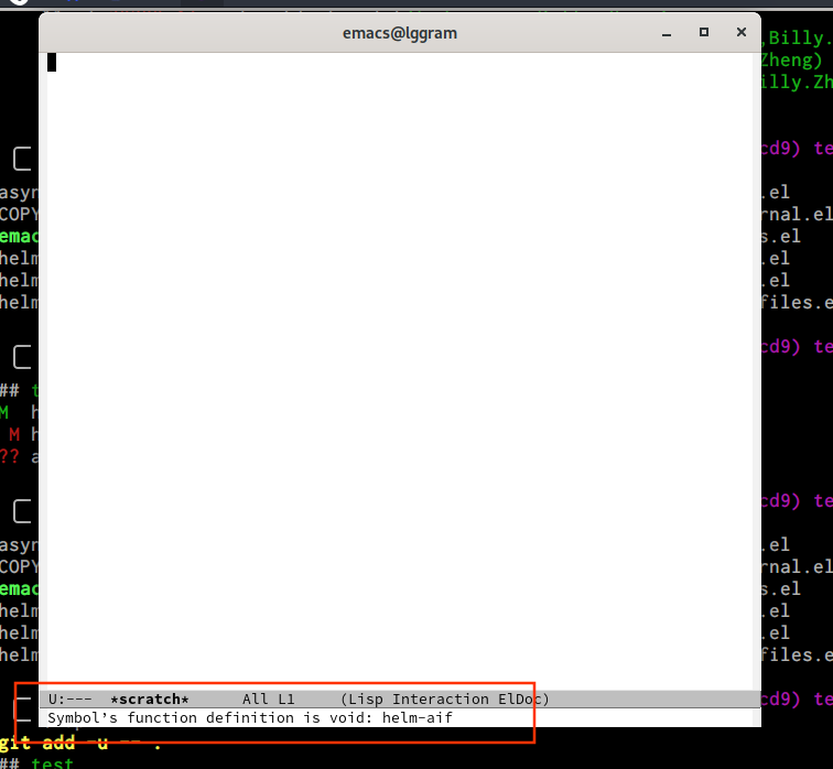 When Require Helm Config Manually Get Void Function Helm Aif Error · Issue 2258 · Emacs