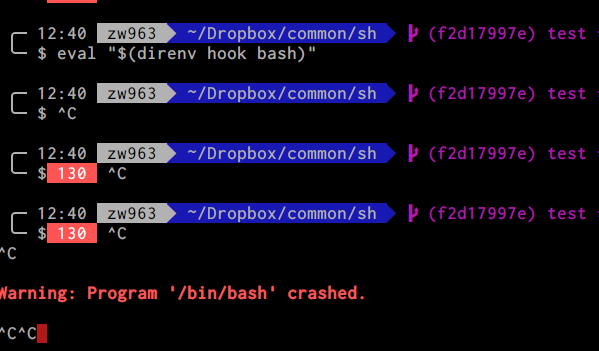 Crashed on arch linux. · Issue #611 · direnv/direnv · GitHub