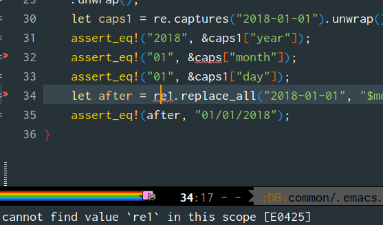 When set rustic-format-trigger to 'on-complation, format does not working when run `rustic ...