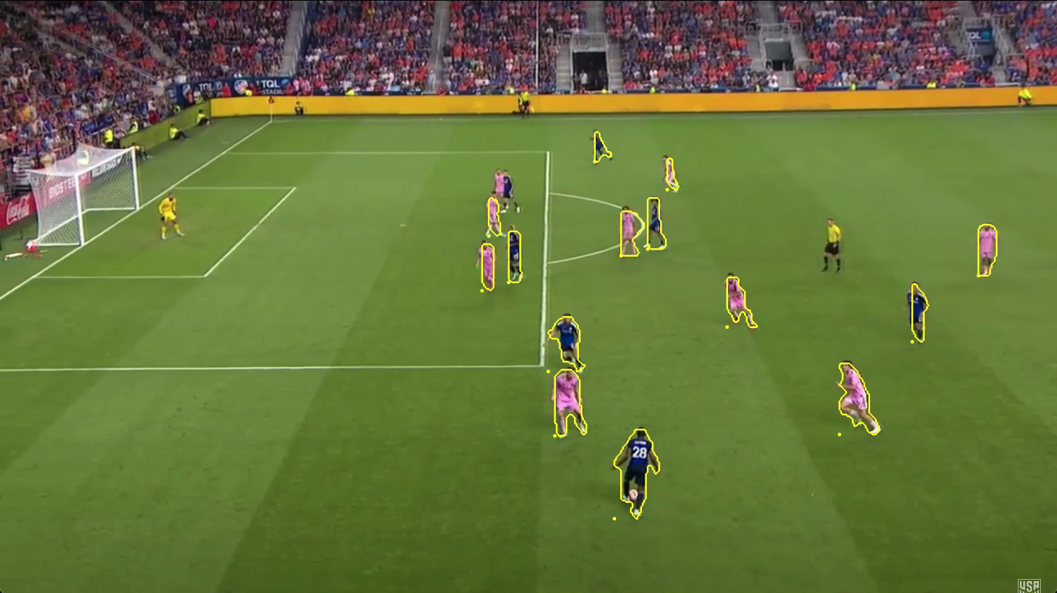 GitHub - AggieSportsAnalytics/SoccerOffsideTracker: ⚽ Detects player positioning to determine ...