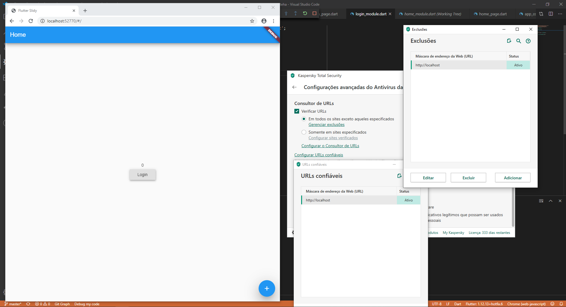 Flutter run -d Chrome is frozen in "Building app for the web.." · Issue #41248 · flutter/flutter ...