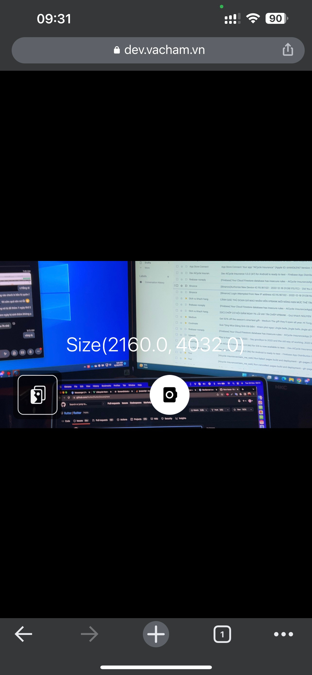 [Camera WEB] Camera can not be "fullscreen" on mobile · Issue #117430 · flutter/flutter · GitHub