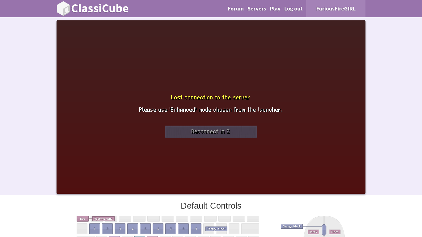 Question · Issue #605 · ClassiCube/ClassiCube · GitHub