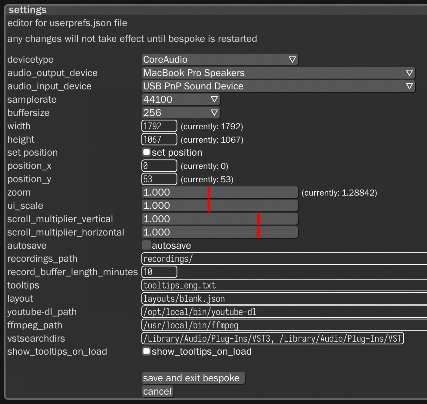 Unable To Get Audio Input Working Issue 418 BespokeSynth