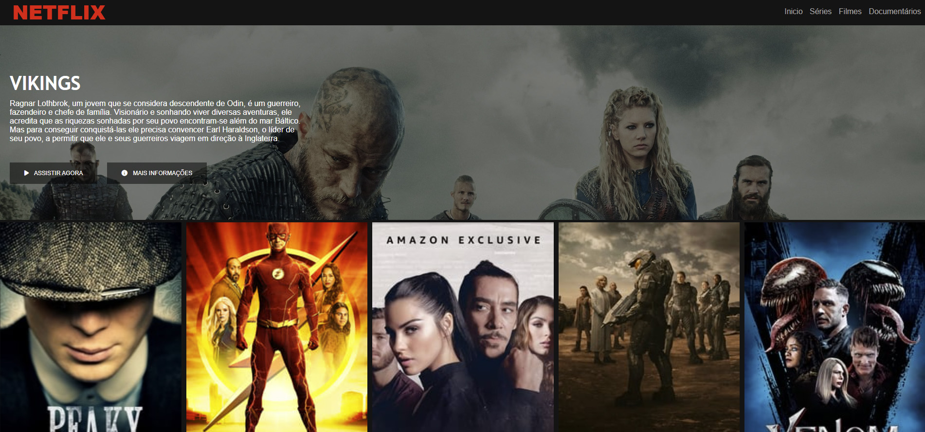 GitHub - navarrovini/Recriando-Interface-Netflix