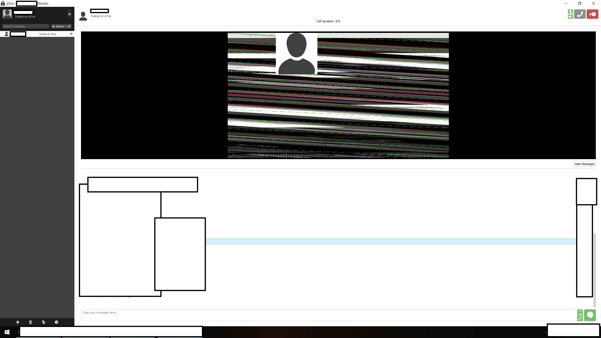 Desktop Share Squiggly Lines · Issue #5817 · qTox/qTox · GitHub