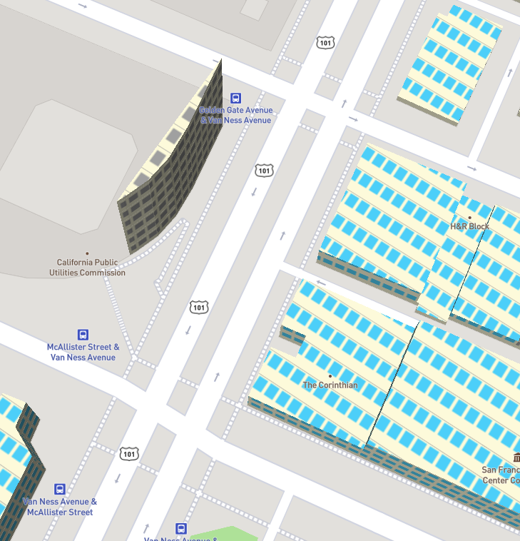 fill-extrusion-pattern flickering (z-fighting) on tile borders · Issue ...