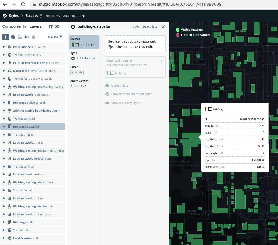 queryRenderedFeatures({layers: ["building"]}) returns features with undefined id when zoom