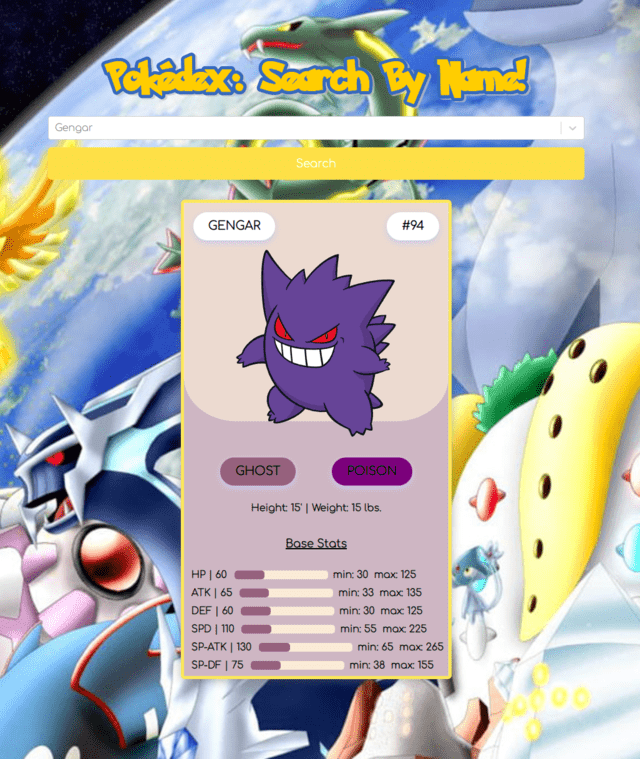 GitHub - berriosa13/pokedex-remake: An application used to search any ...