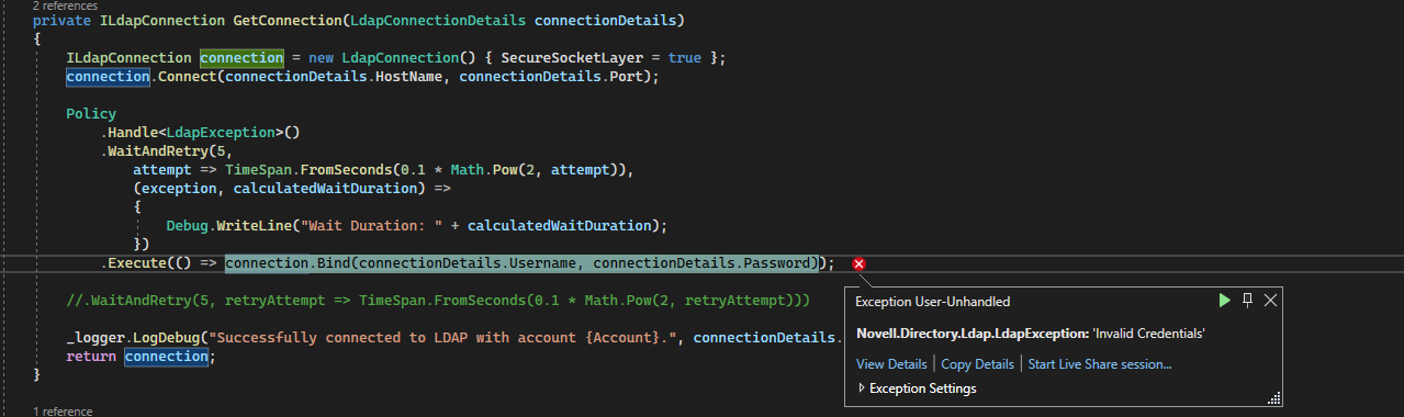 Exception not being handled · Issue #926 · App-vNext/Polly · GitHub