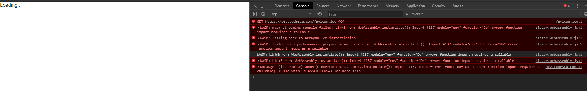 blazor.webassembly.js:1 WASM: wasm streaming compile failed · Issue #15310 · dotnet/aspnetcore ...