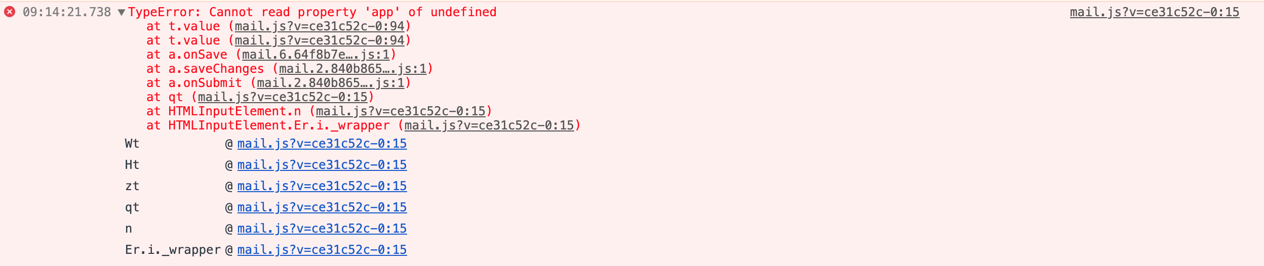 Javascript error when submitting AccountSettings form (NC 16.0.4-RC1 ...