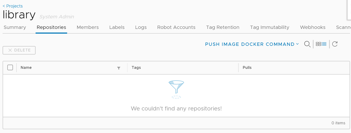 Harbor Web Ui Image Name Not Displaying · Issue 11684 · Goharbor